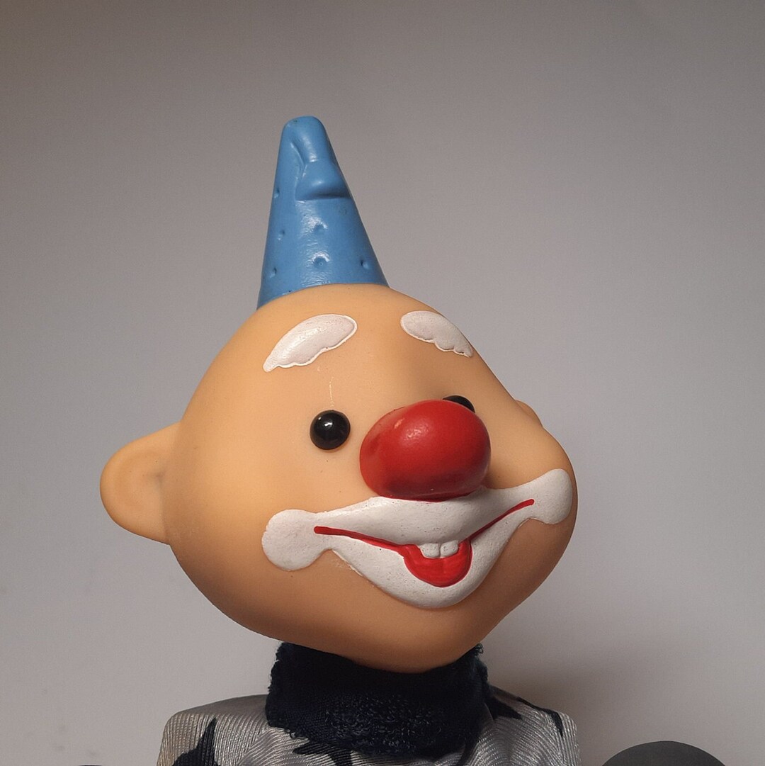 Vintage Clown. Soviet Clone. Decor. USSR Toy. Soviet Toy. Puppet ...