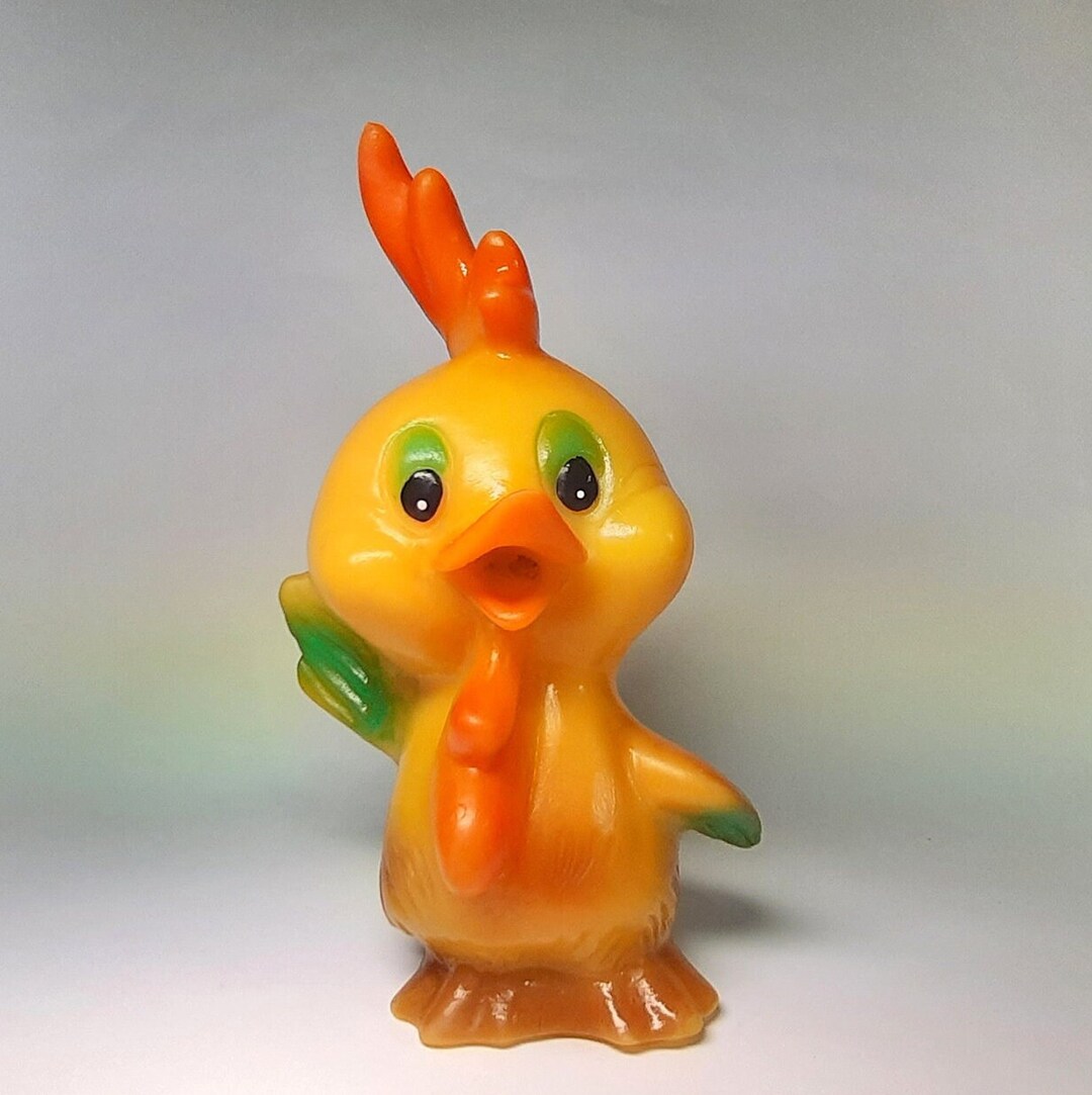 Vintage Rubber Toy. Donal Duck Toy Vintage. Rubber Toy Duck. - Etsy