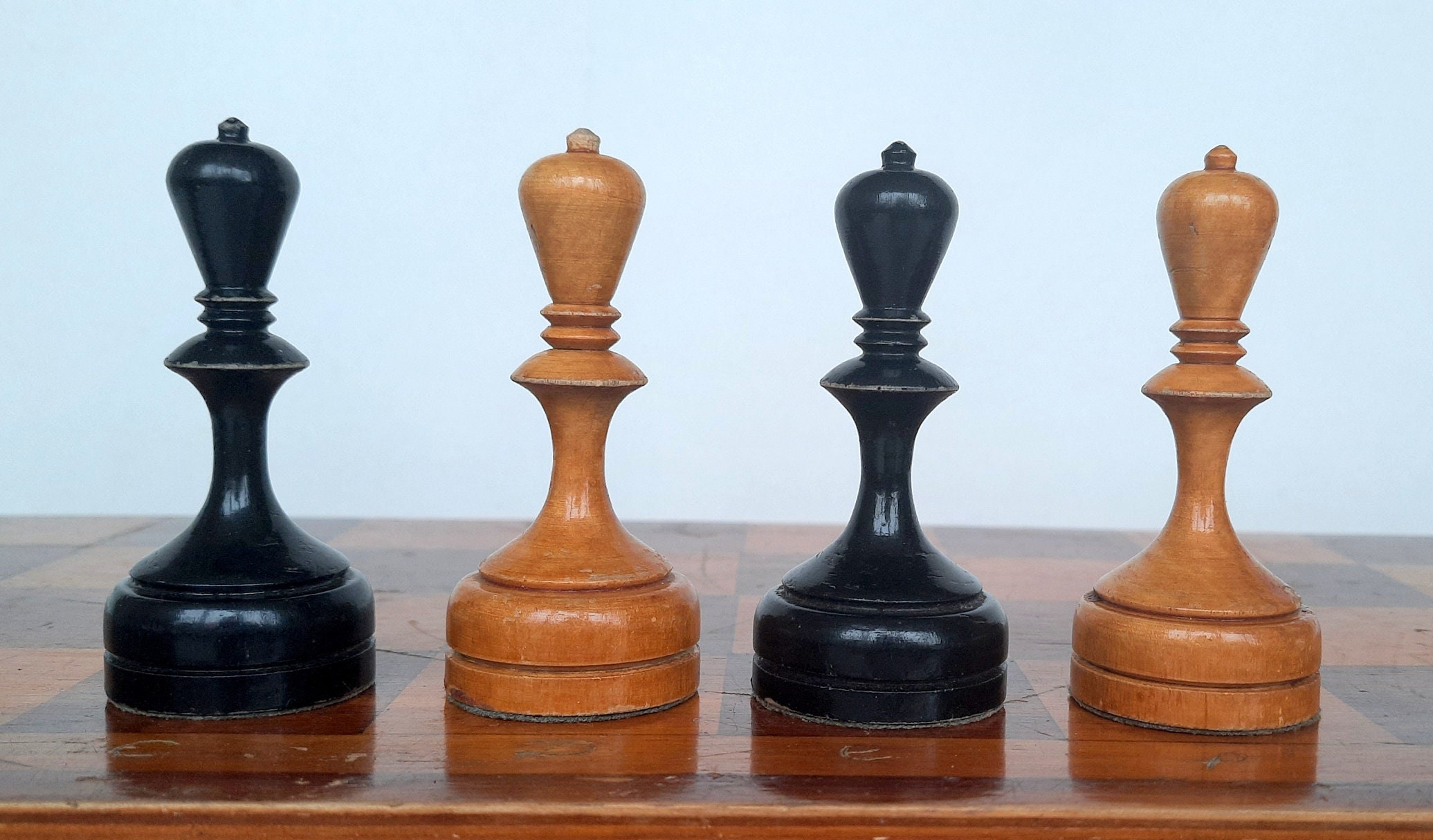 Soviet Chess Tournament. Chess Set USSR. Vintage Wooden Chess. - Etsy