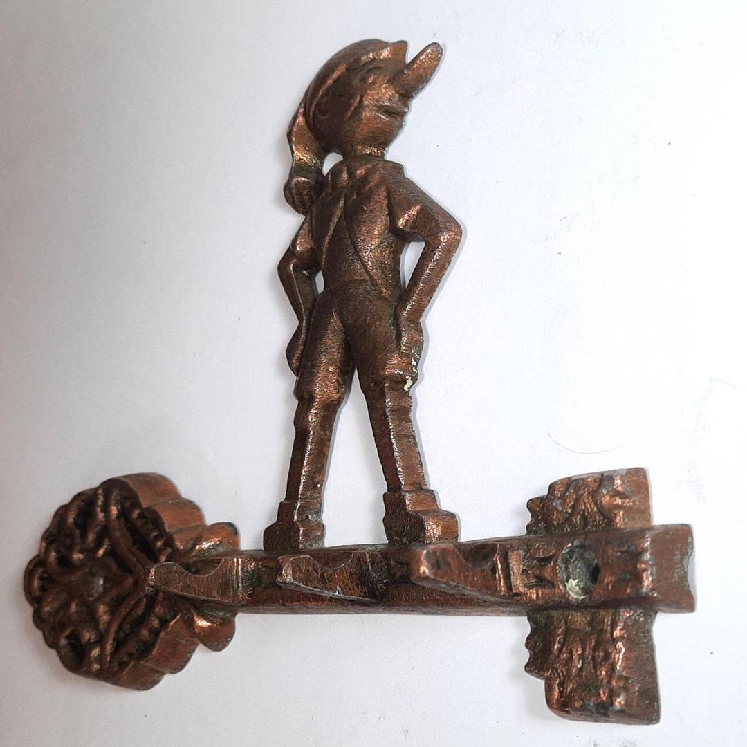 Soviet Coat Hook.soviet Wall Hook Pinocchio.vintage Pinocchio Hanger ...
