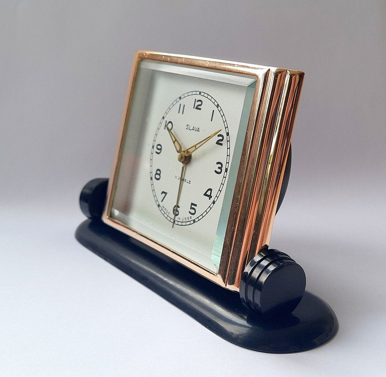 Soviet Alarm Clock. Desk Clock USSR. Vintage Clock SLAVA. - Etsy