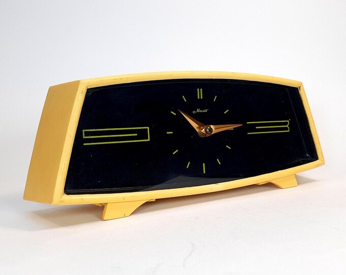 Soviet Clock MAYAK. Vintage Clock. Mechanical Clock USSR. Majak Clock ...