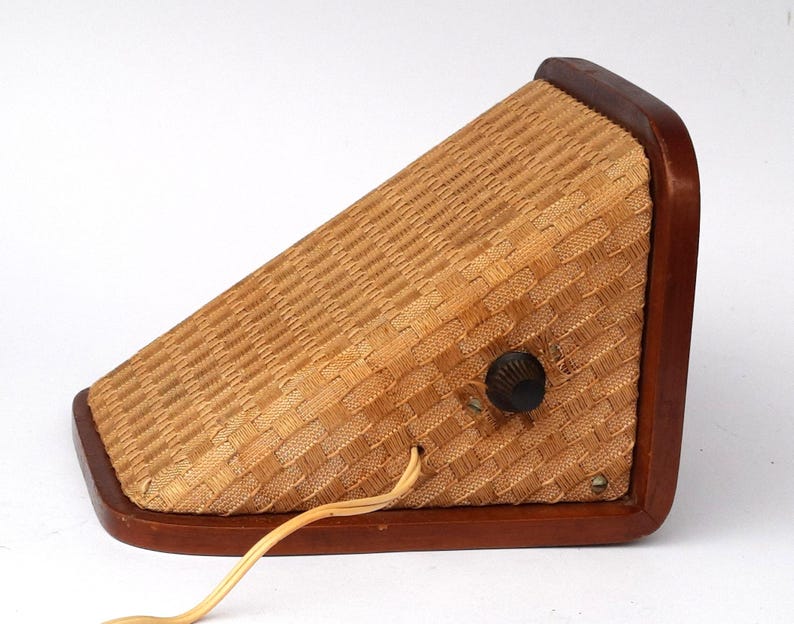 Vintage Radio 50s,retro Speaker,ussr Electronics,wooden Loudspeaker ...