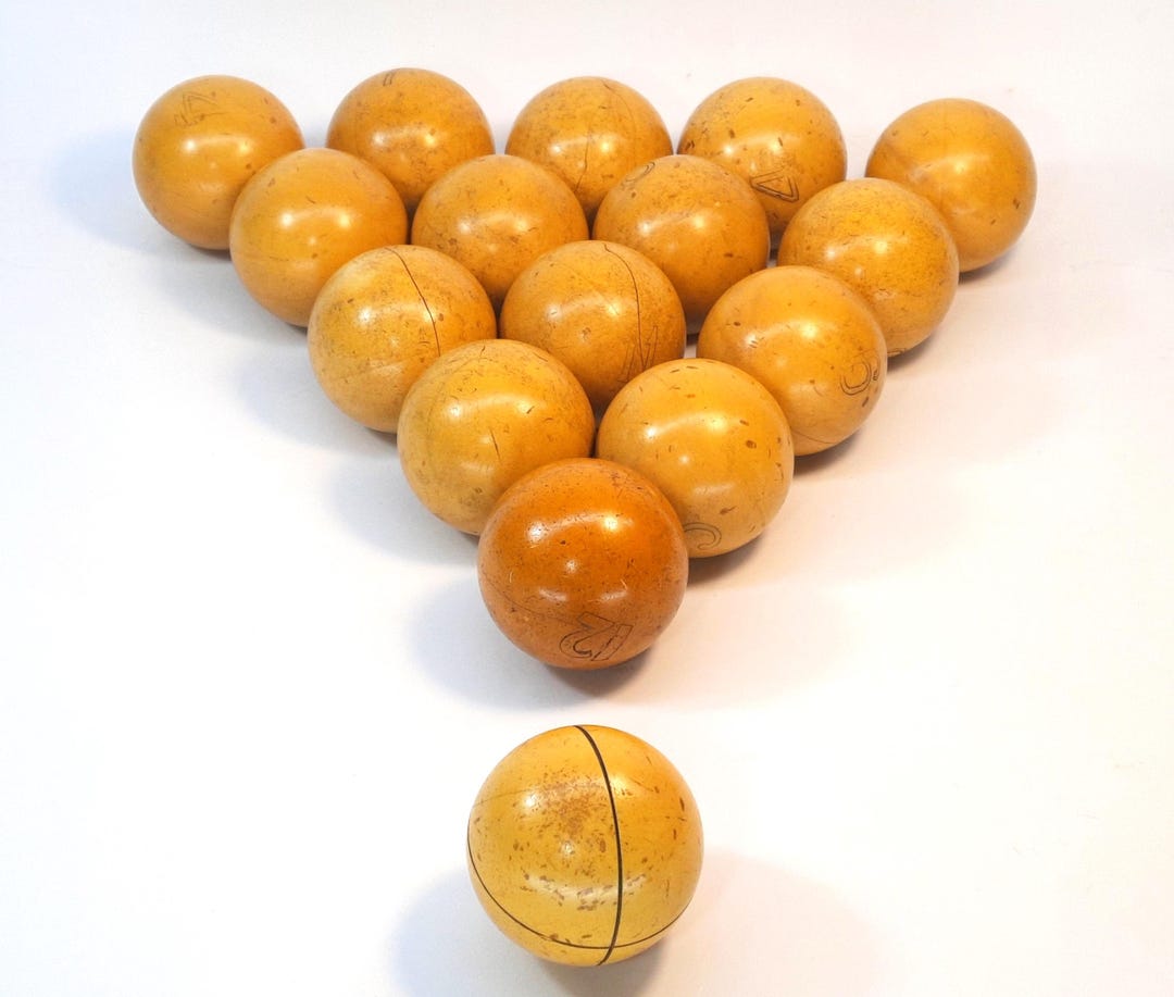 Vintage Billiard Ball 60s.soviet Billiard Ball.bakelite Billiard Ball ...
