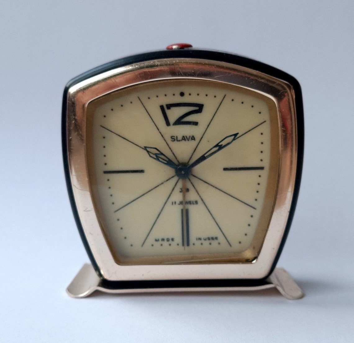 Soviet Alarm Clock. Desk Clock USSR. Vintage Clock SLAVA. - Etsy