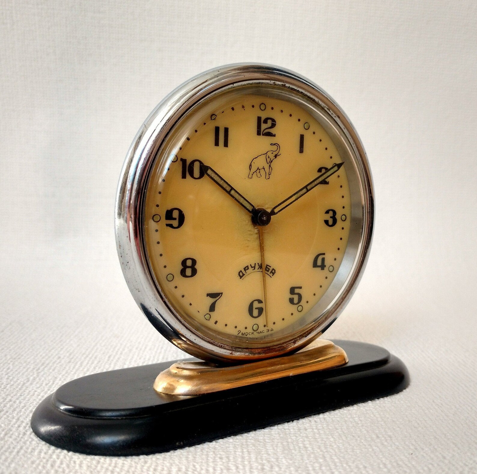 Soviet Alarm Clock. Desk Clock. USSR. Vintage Clock SLAVA. | Etsy