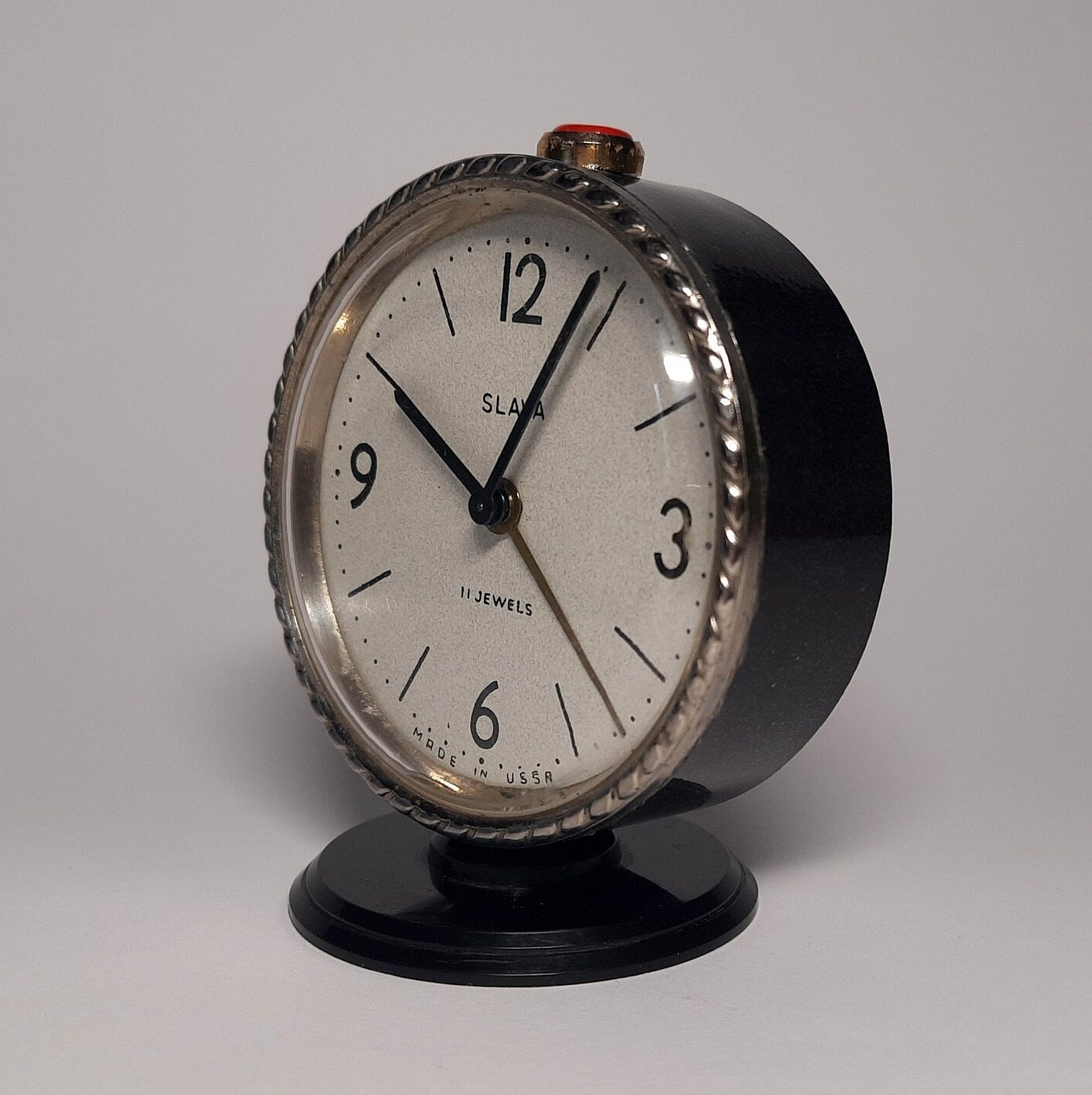 Soviet Alarm Clock. Desk Clock USSR. Vintage Clock SLAVA. - Etsy