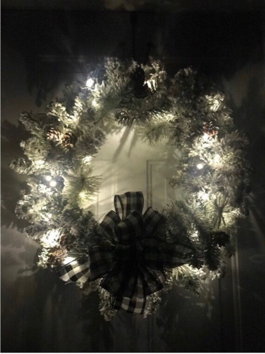 Christmas Lights for Wreath - Etsy