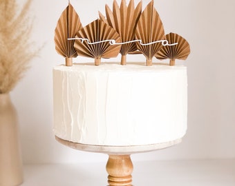 Boho Cake Topper - Etsy