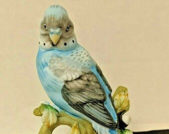Lefton Blue Bird Figurine - Etsy