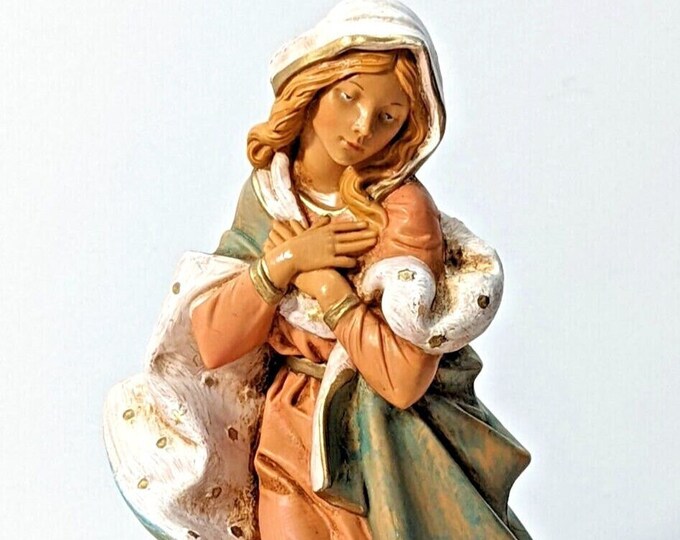 Fontanini Mary Nativity Figurine Signed Simonetti Dated 1993 - Etsy