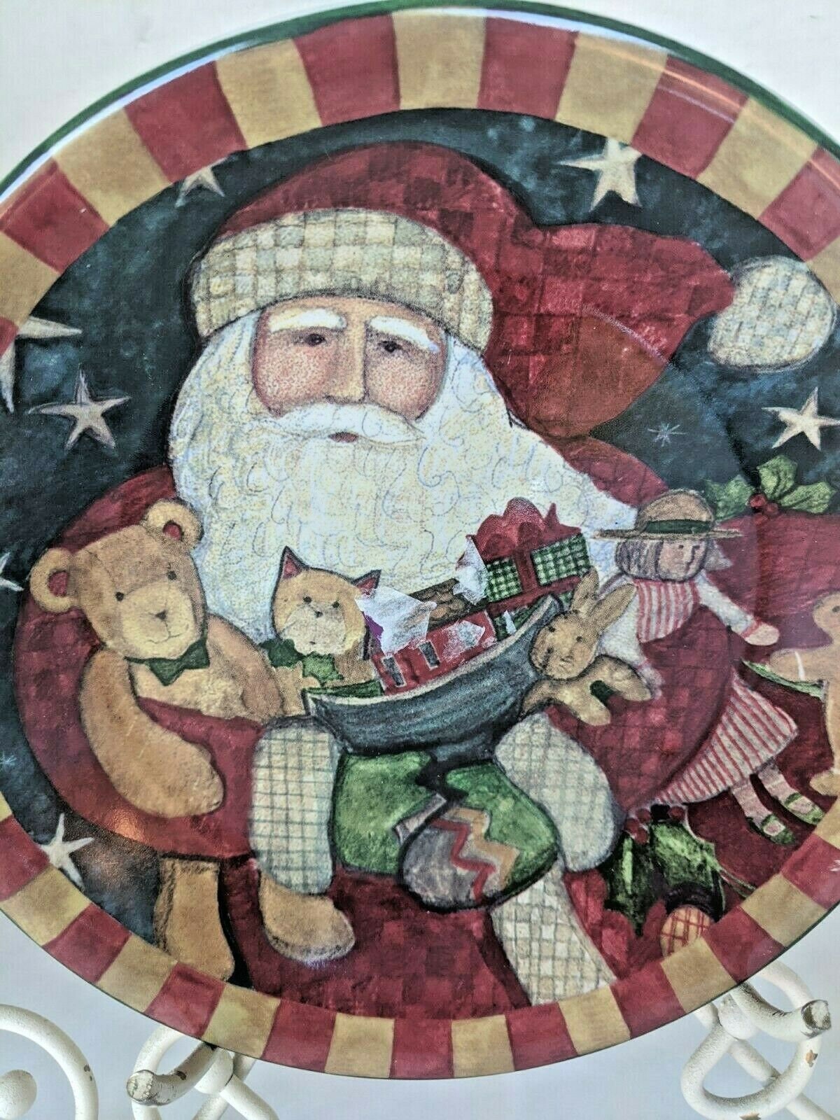 Susan Winget Certified International Rustic Santa 8 - Etsy