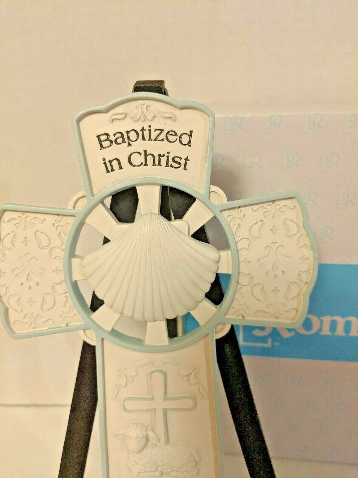 Cross Wall Plaque Baptized in Christ Baptism Gift Plaque - Etsy
