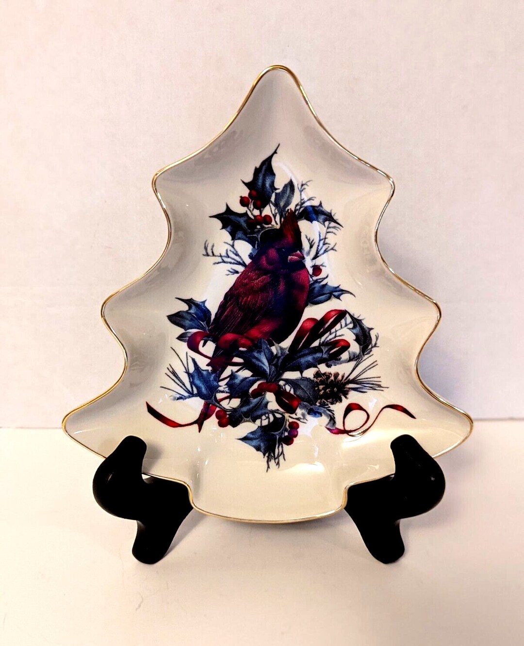Lenox Winter Greetings Cardinal Candy Dish - Etsy