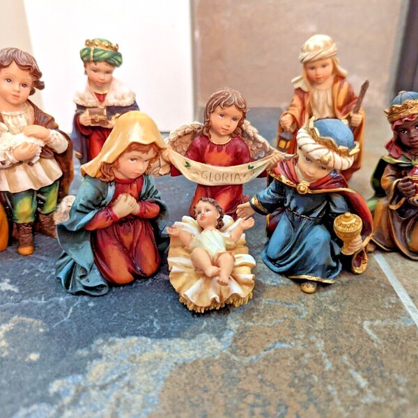 Nativity Set Resin - Etsy