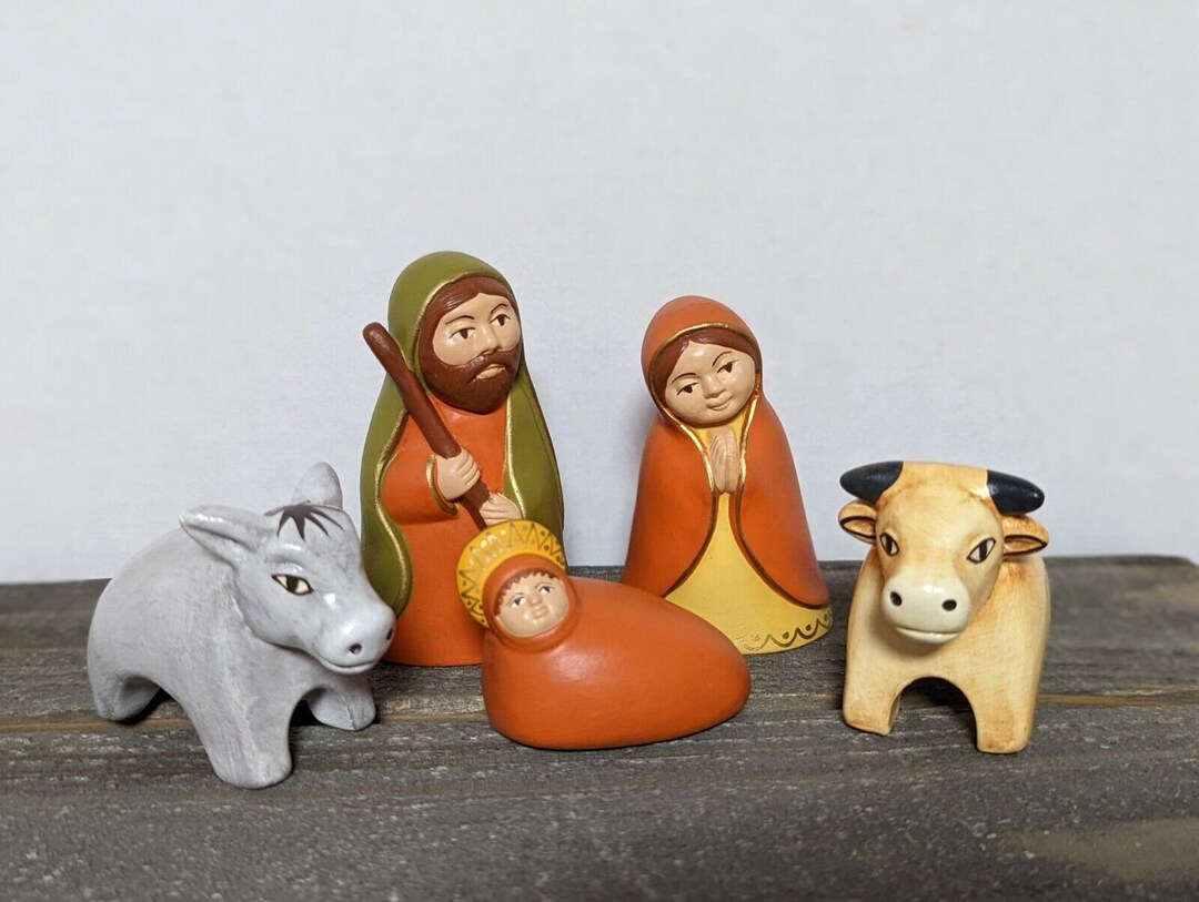 Southwest Nativity 5 Piece Set - Etsy