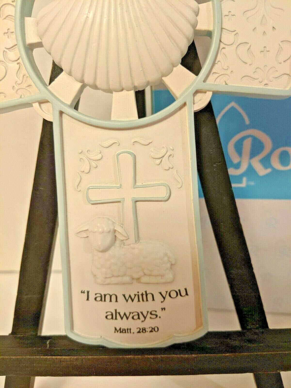 Cross Wall Plaque Baptized in Christ Baptism Gift Plaque | Etsy