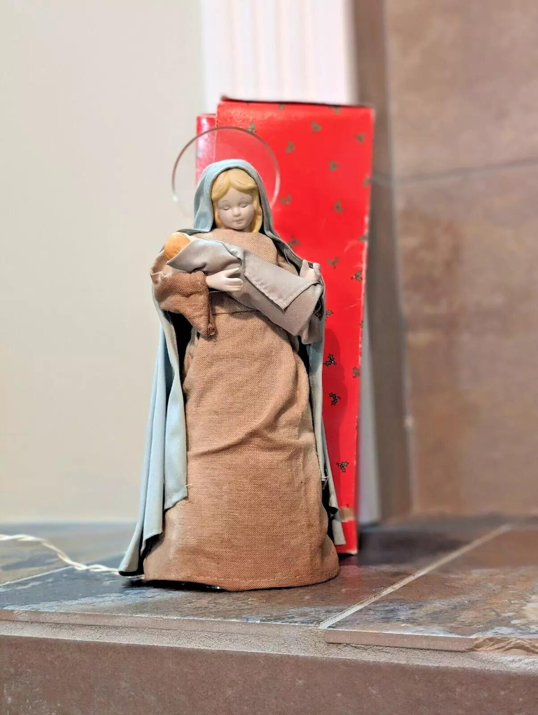 Mary and Jesus Tree Topper Vintage 1988 House of Lloyd - Etsy