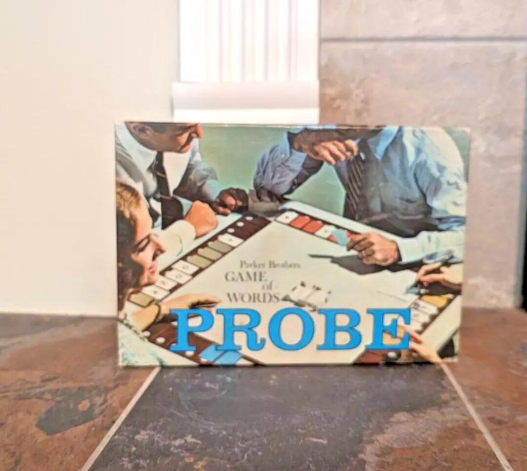 Probe Game of Words Vintage 1964 Board Game - Etsy