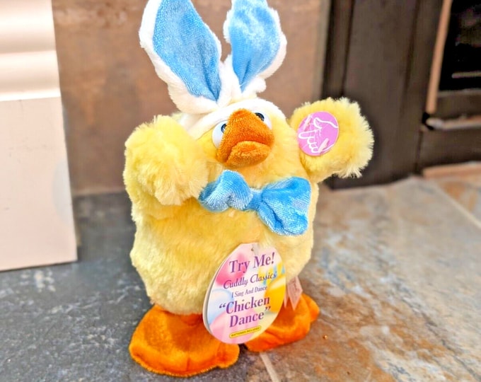 Dan Dee Easter Chick Animated Singing Dancing Plush - Etsy