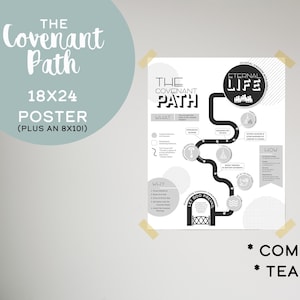 The Covenant Path Poster Size 18x24, 8x10 Digital Print Instant ...