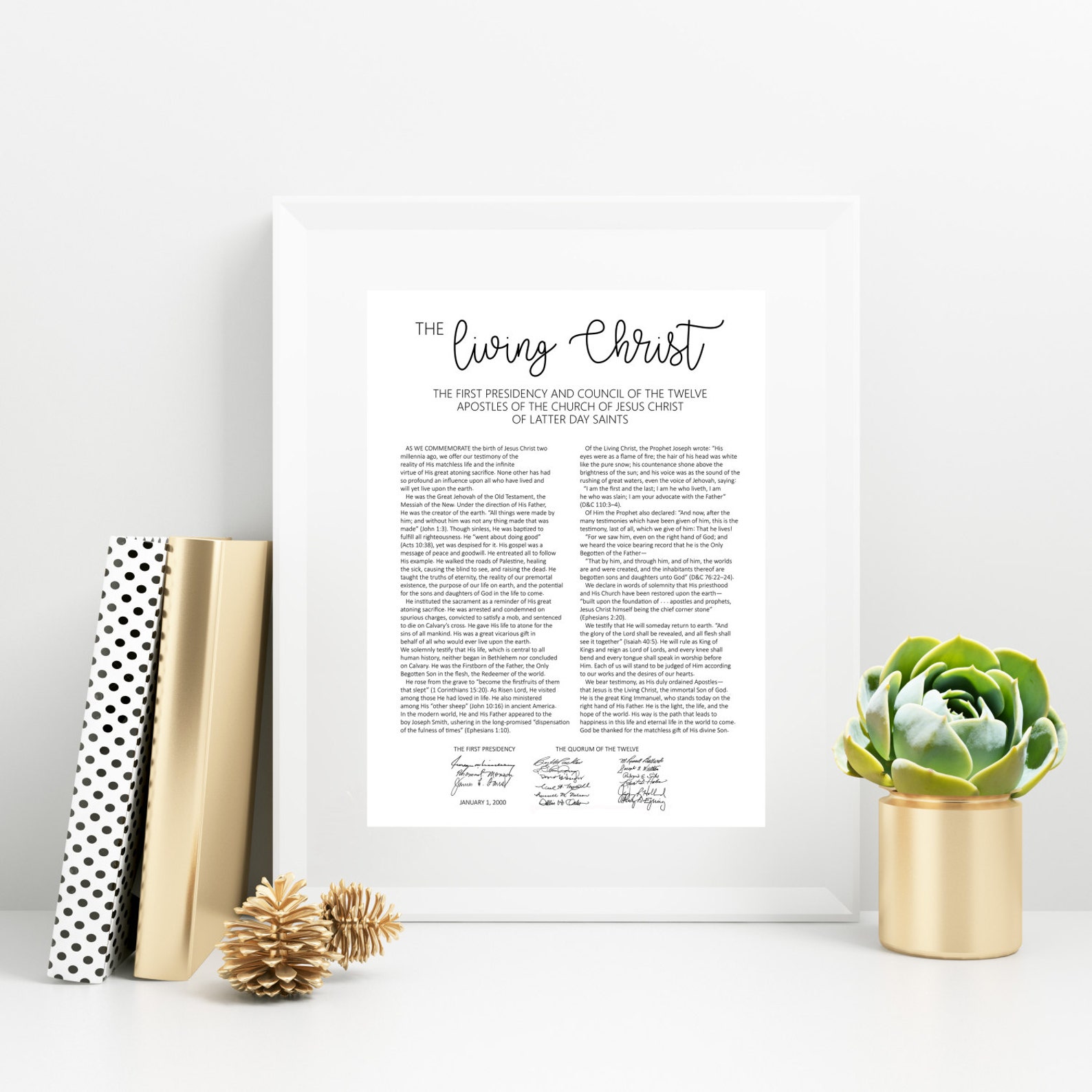 The Living Christ | 8x10, 11x14 | Digital Print | Instant Download ...