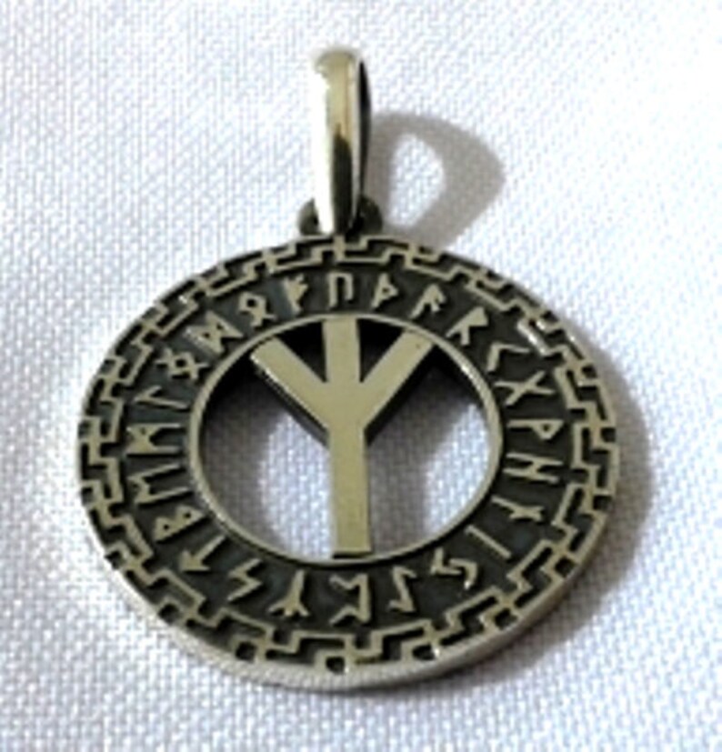 Algiz Viking rune Eivaz-rune Evas rune Fekhu rune Ansuz | Etsy