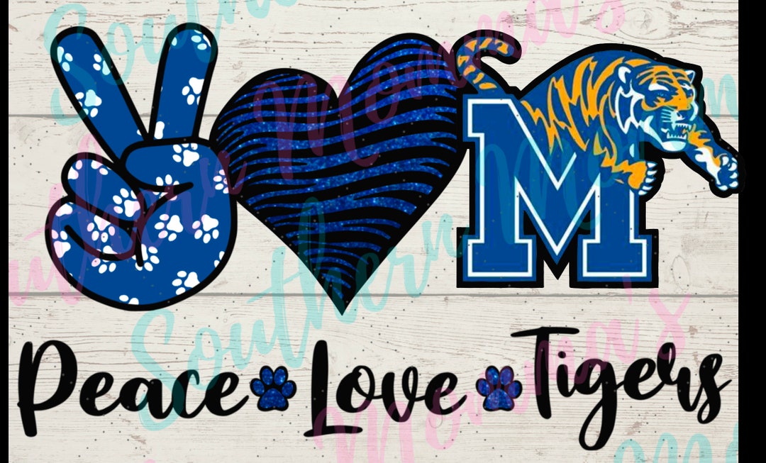Peace Love Tigers - Etsy