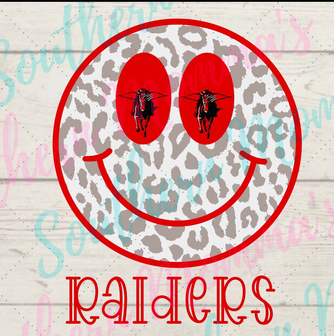 Raiders Smiley Face Sublimation PNG File - Etsy