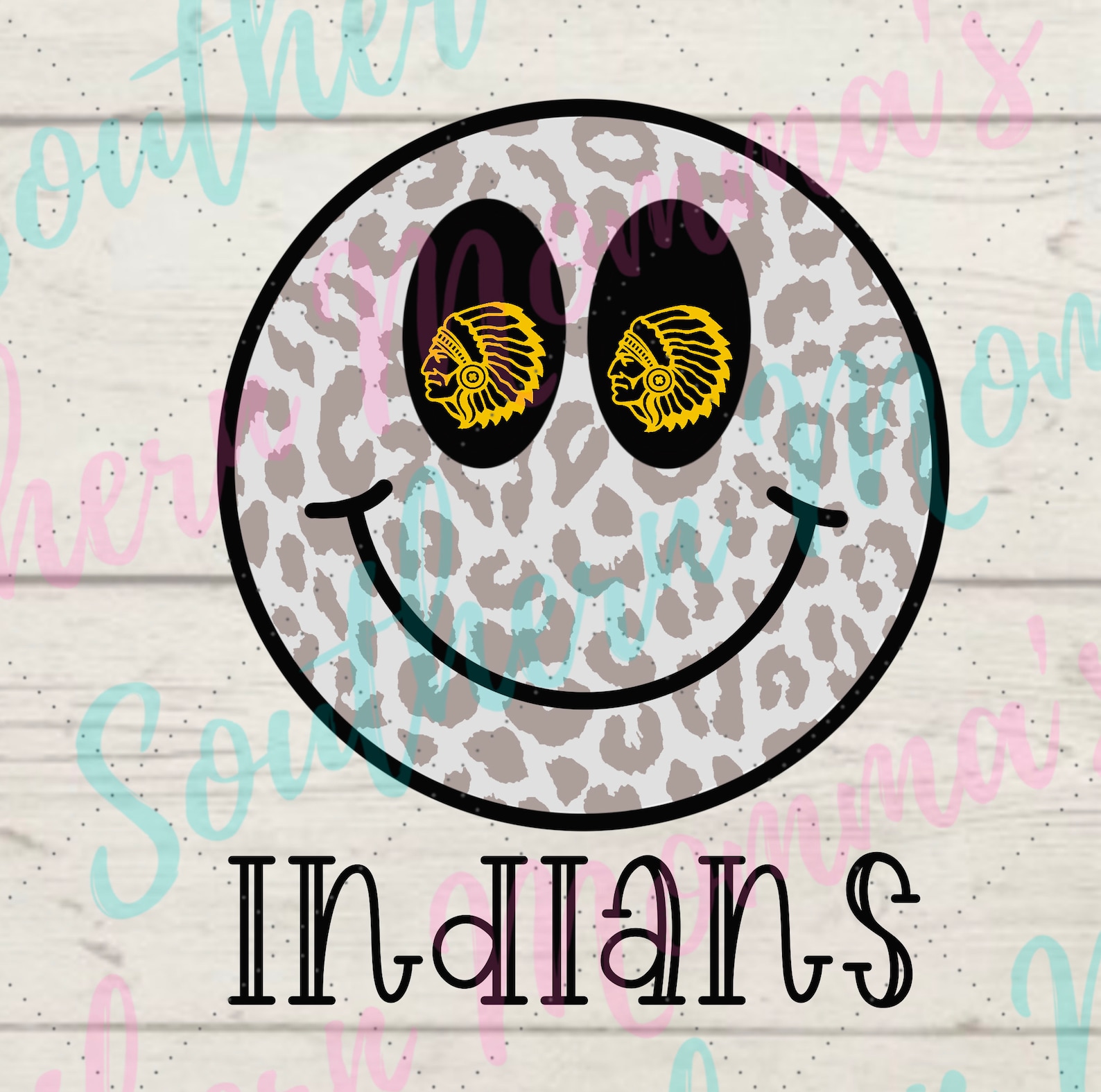 Indianer Smiley Gesicht Sublimation PNG Datei - Etsy.de
