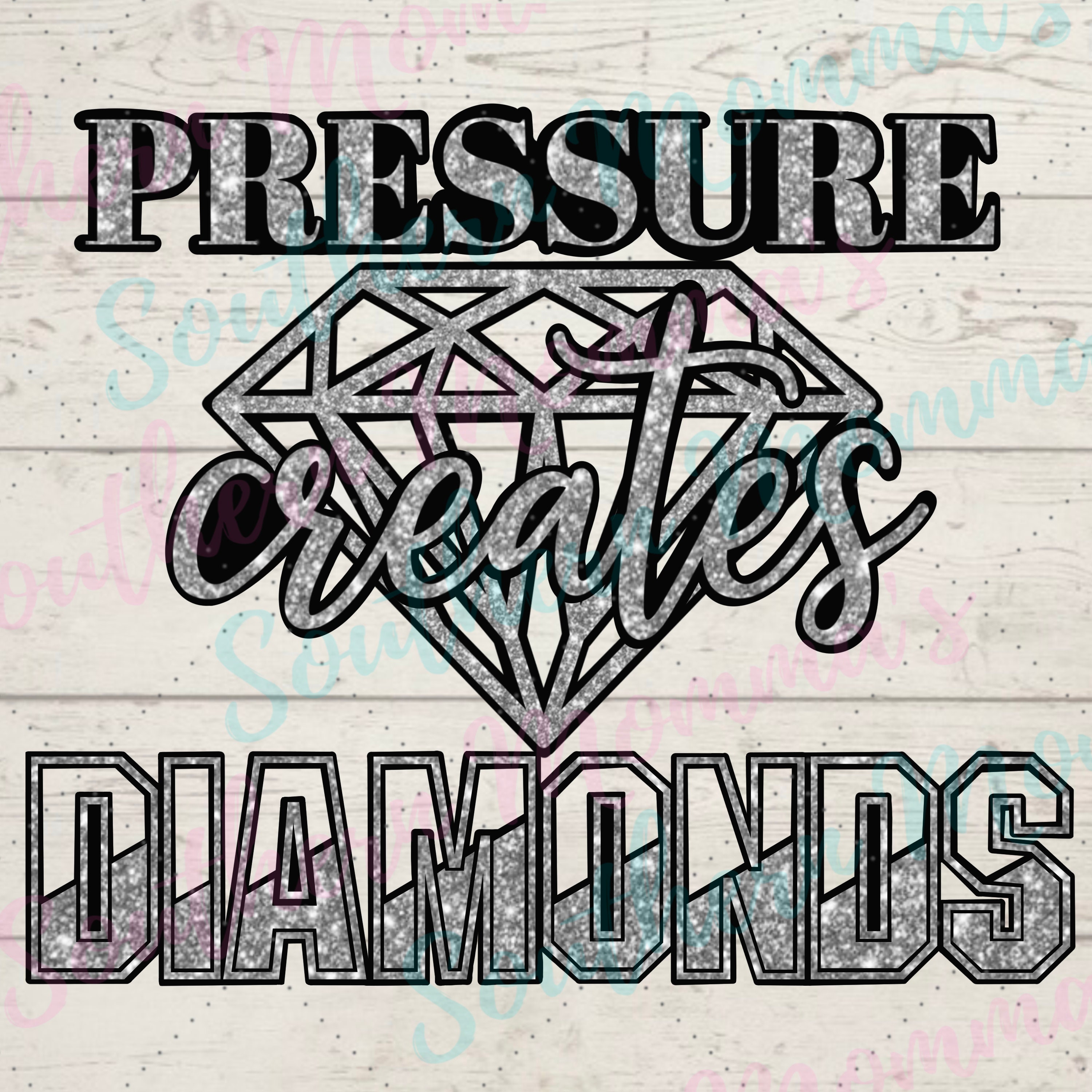 Pressure Creates Diamonds PNG Sublimation File - Etsy