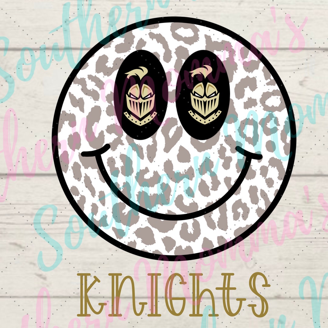 Knights Smiley Face Sublimation PNG File Instant Download - Etsy