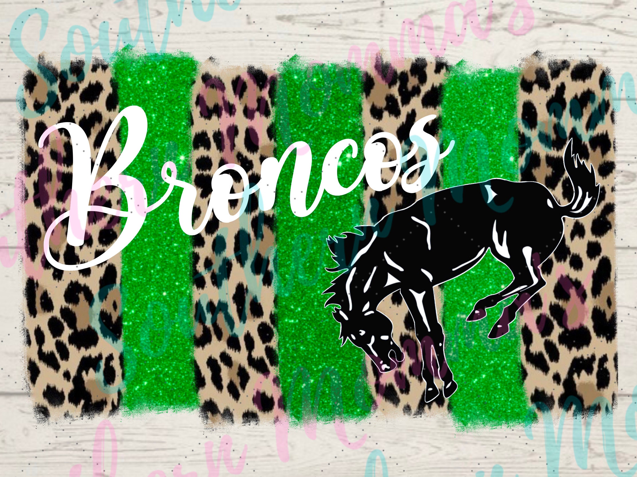 Green Tiger Print