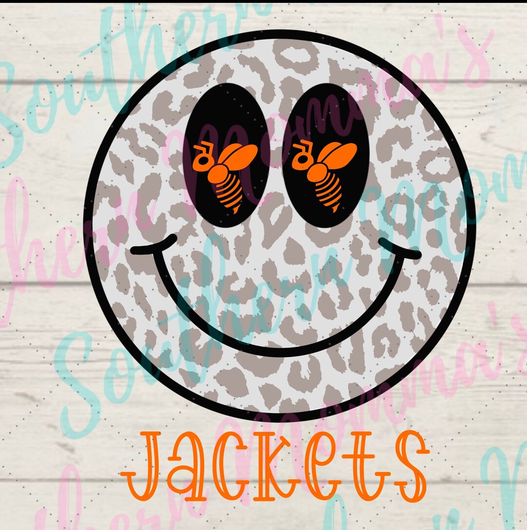 Jackets Smiley Face Sublimation PNG File - Etsy