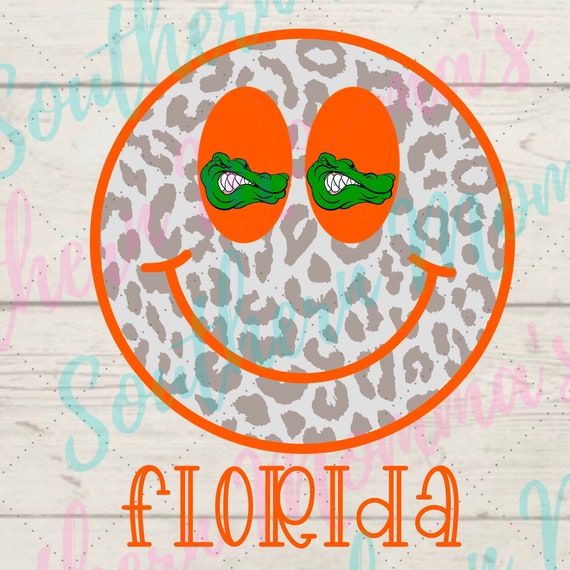 Florida Smiley Face Sublimation PNG File - Etsy