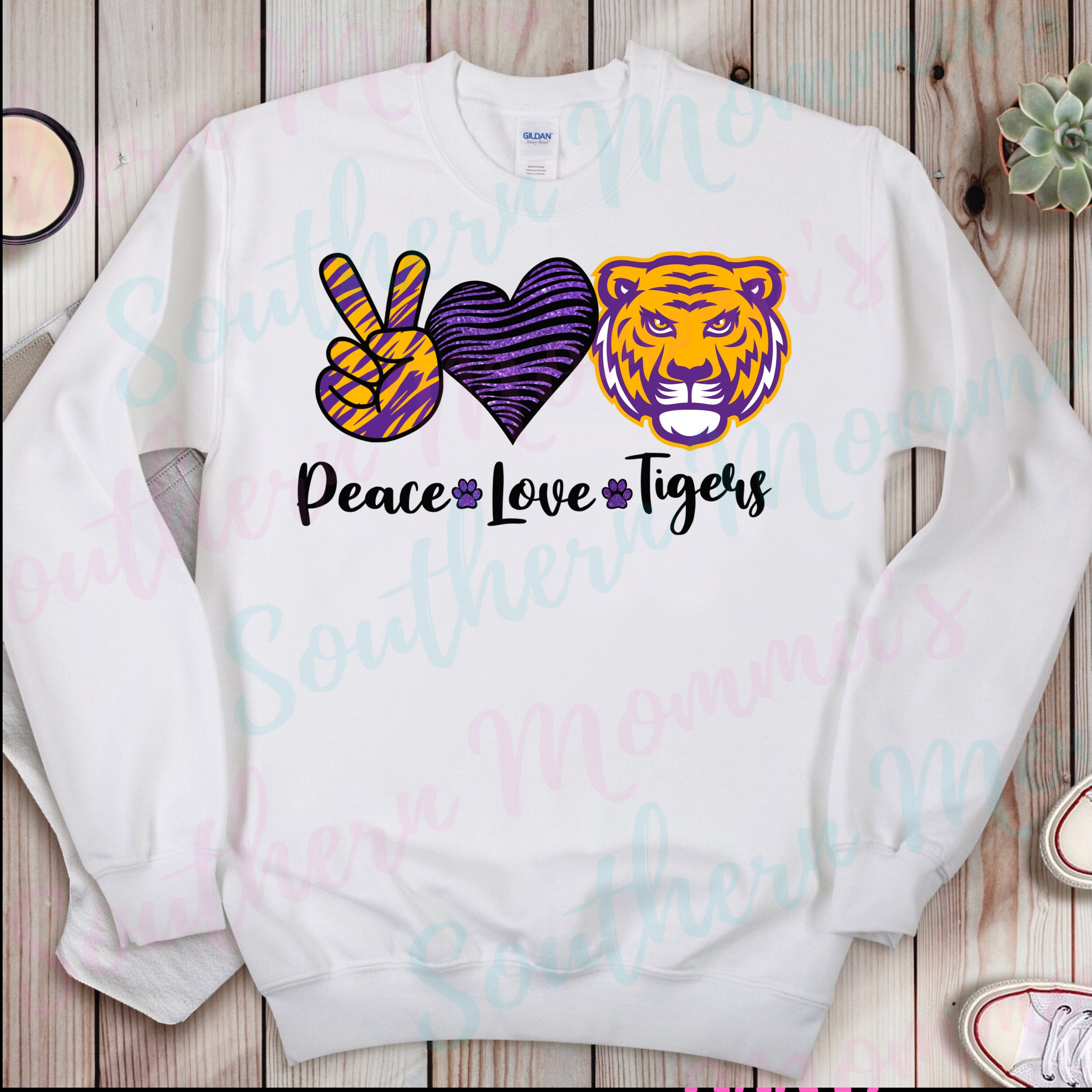 Peace Love Tigers Sublimation PNG File Instant Download - Etsy