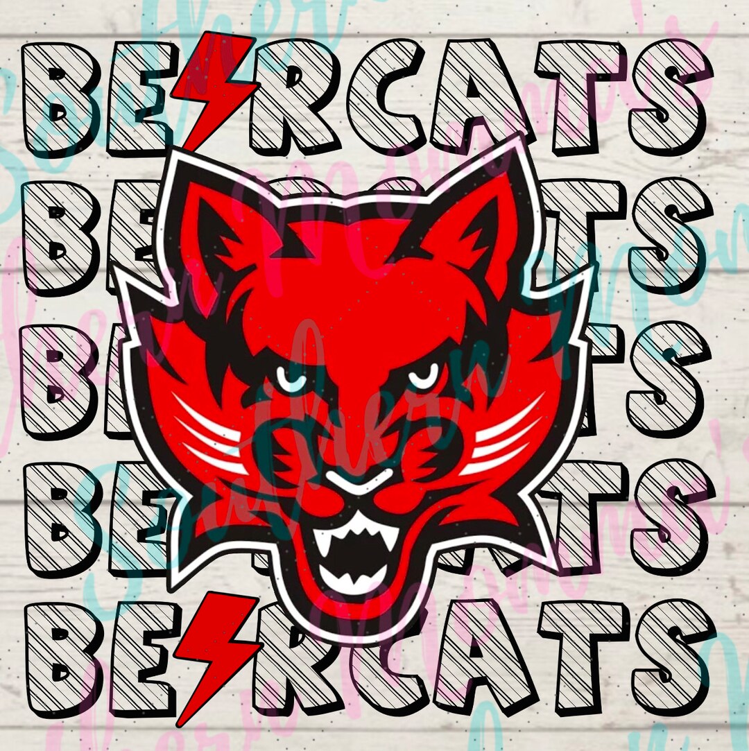 Bearcats Face Sublimation PNG File - Etsy