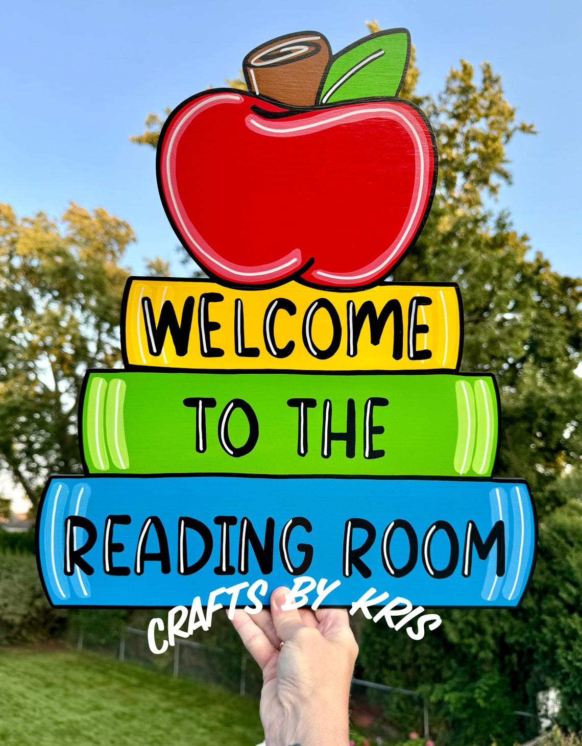 READY TO SHIP Teacher Door Hanger, Classroom Door Hanger, Back to ...
