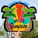 READY TO SHIP Summer Door Hanger, Sunshine Door Hanger, Sun Door Hanger ...