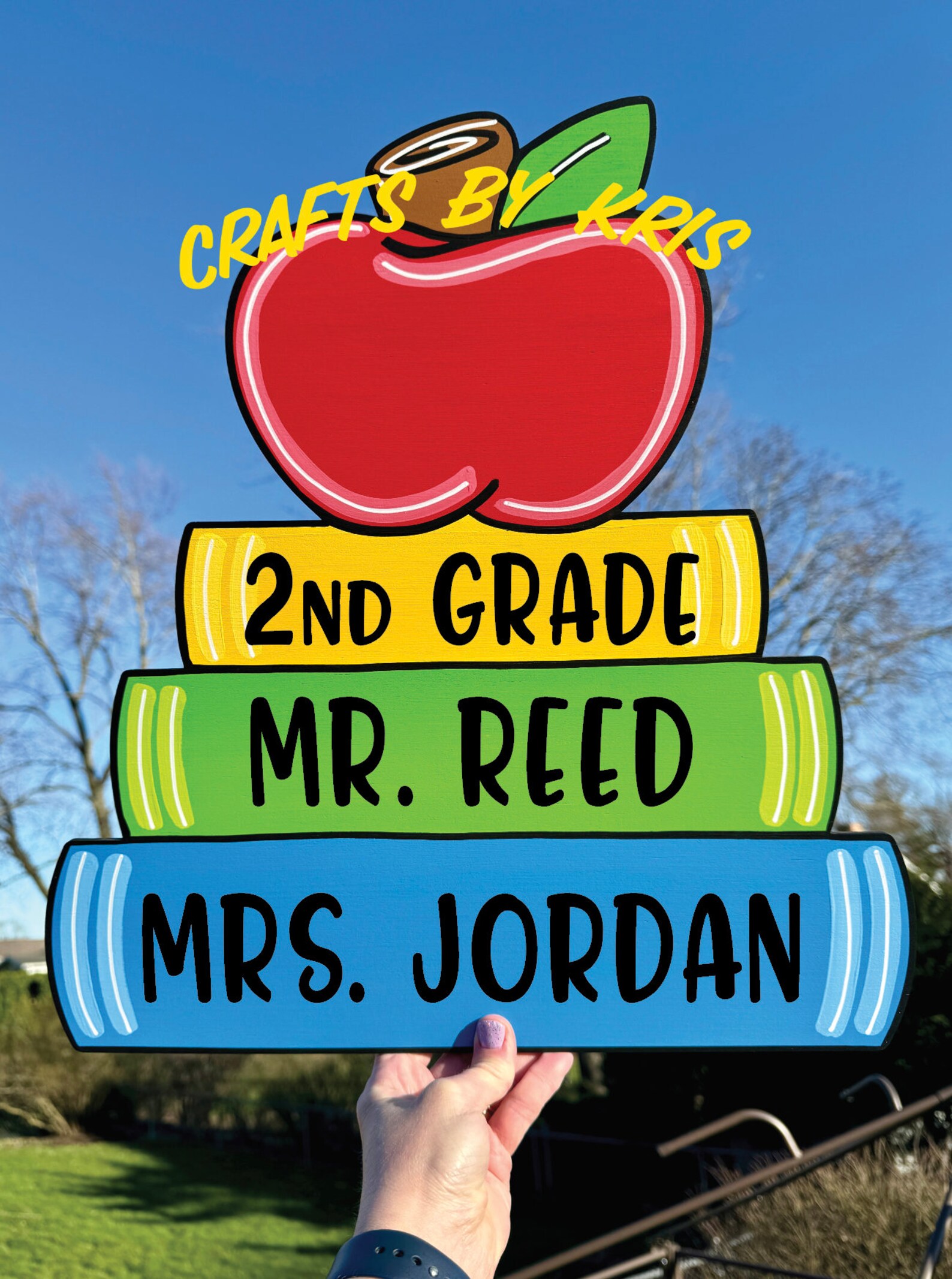 READY TO SHIP Teacher Door Hanger, Classroom Door Hanger, Back to ...