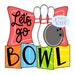 Template & SVG *DIGITAL FILE*- Let's Go Bowl Template, Bowling Template ...