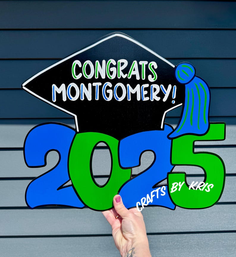 Class of 2026 Door Hanger, Graduation Door Hanger, Class of 2027 ...