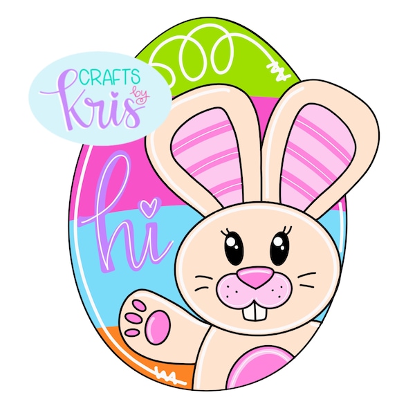 Easter Door Hanger Template - Etsy