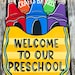 CUSTOM Crayon Door Hanger Sign, Teacher Door Hanger, Classroom Door ...