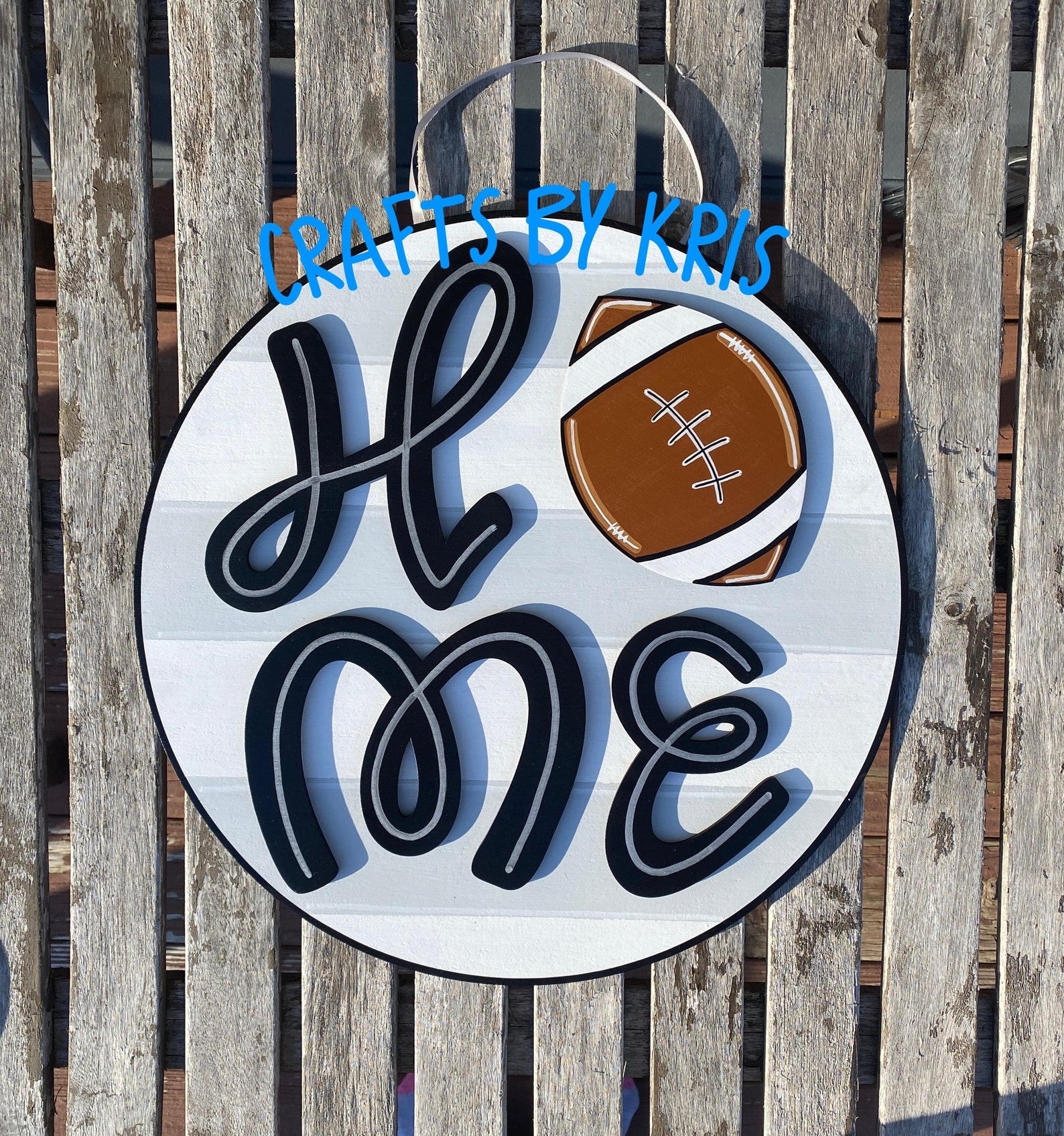 Home Sign With Sport Attachments Baseball Softball Football - Etsy