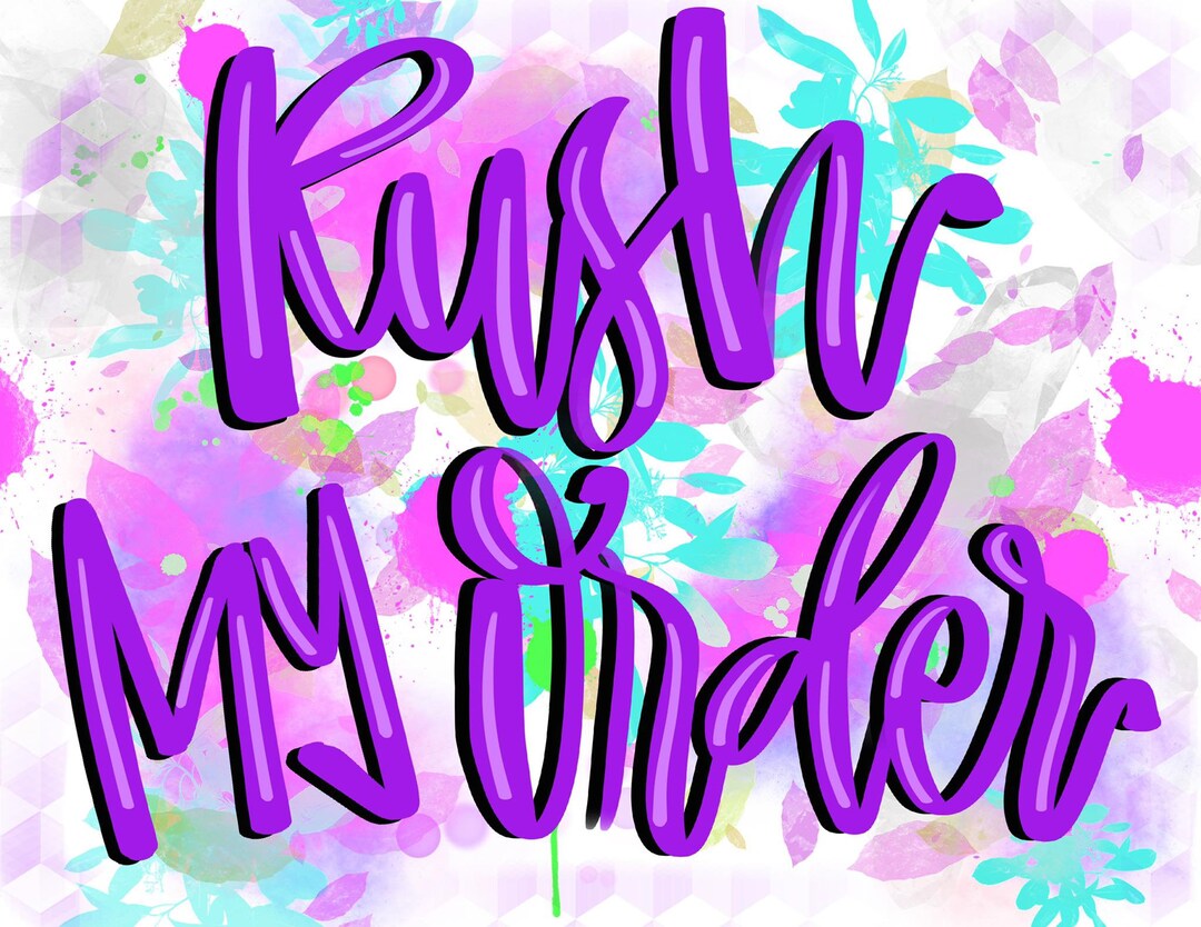 RUSH MY ORDER Hand-painted Hanging Wood Sign Door Hanger Order Will ...