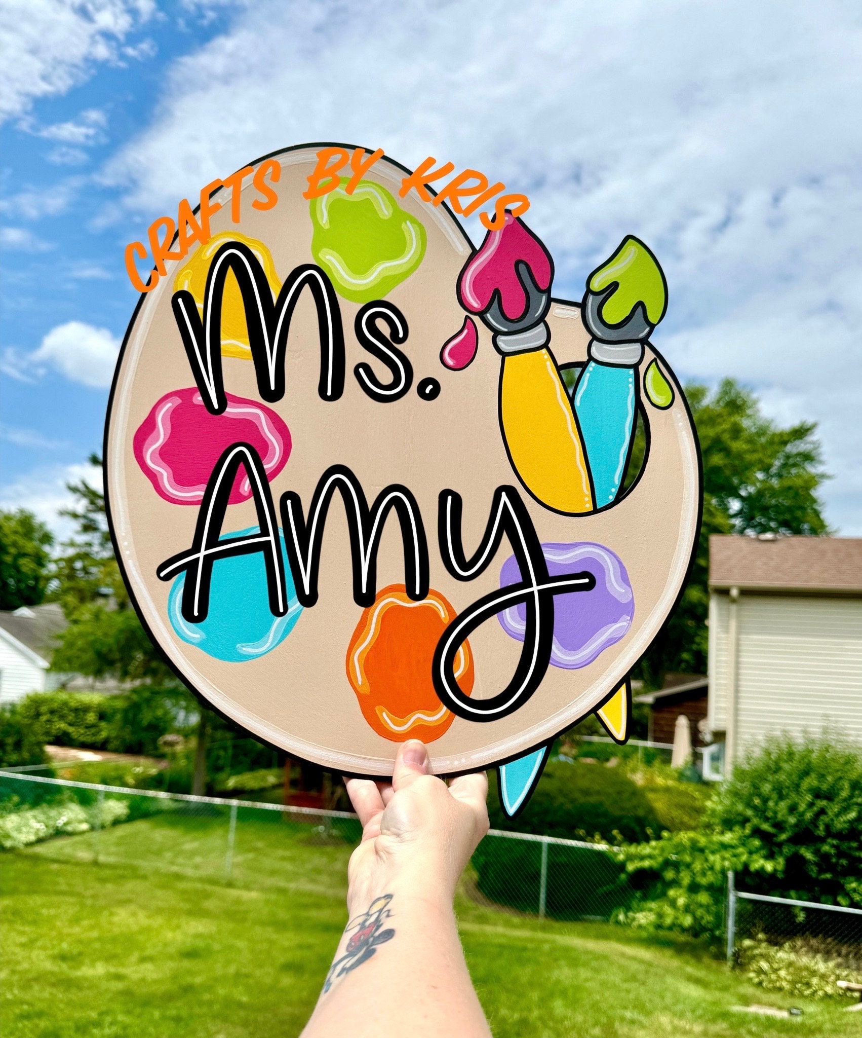 Art Door Hanger, Art Teacher Door Hanger, Classroom Door Hanger, Art ...
