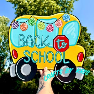 School Door Hanger, Teacher Sign, Back to School, Teacher Classroom ...