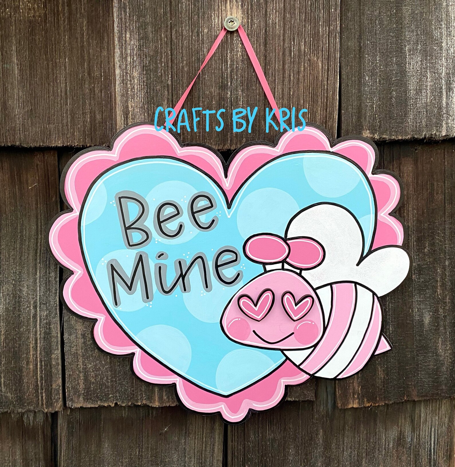 Bee Mine Valentine Sign Bumblebee Valentine's Day Sign - Etsy