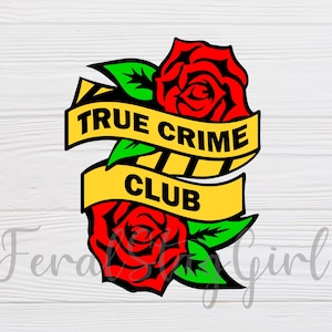 True Crime Club SVG / True Crime Fan SVG / Layered SVG / Cricut Cutting ...